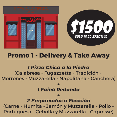 MICHI - Pizza a la piedra en Horno a leña